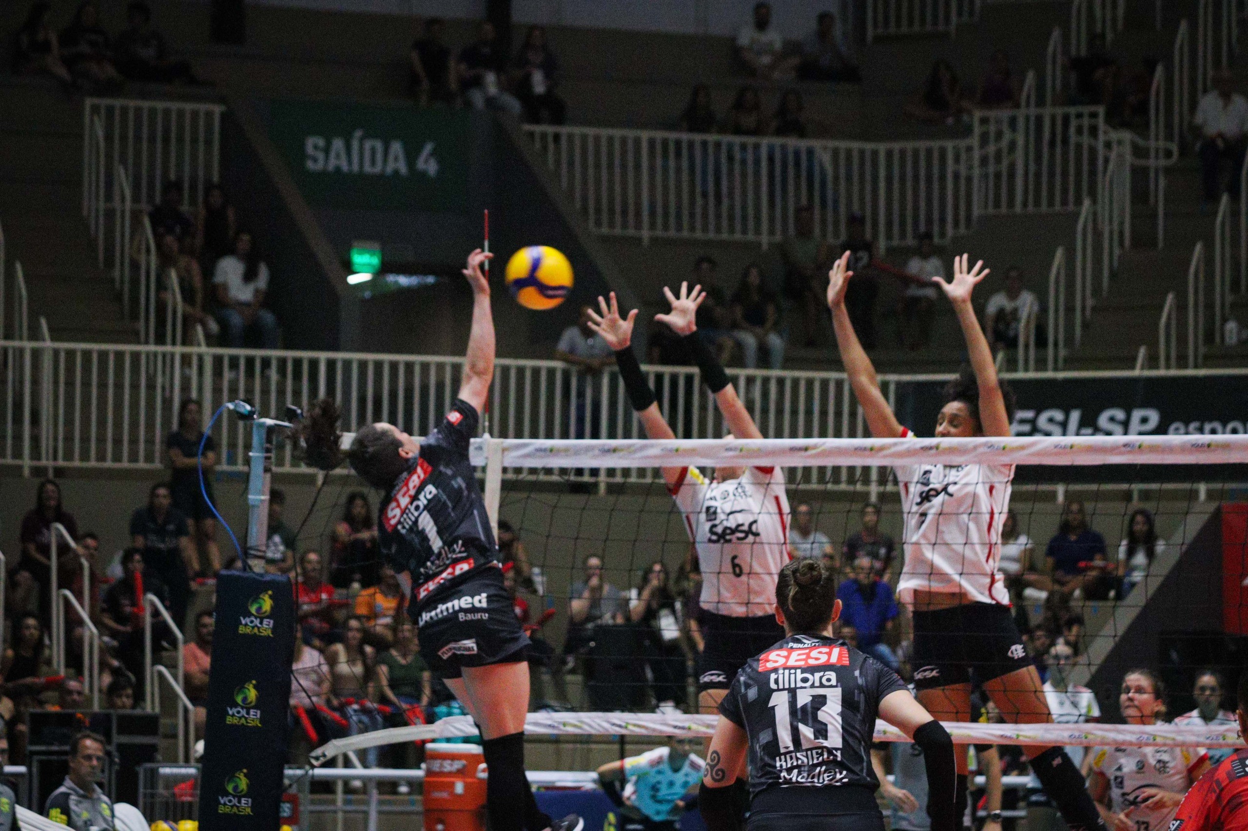 Sesi-Bauru recebe o Sesc-Flamengo em confronto direto na Superliga | Ge