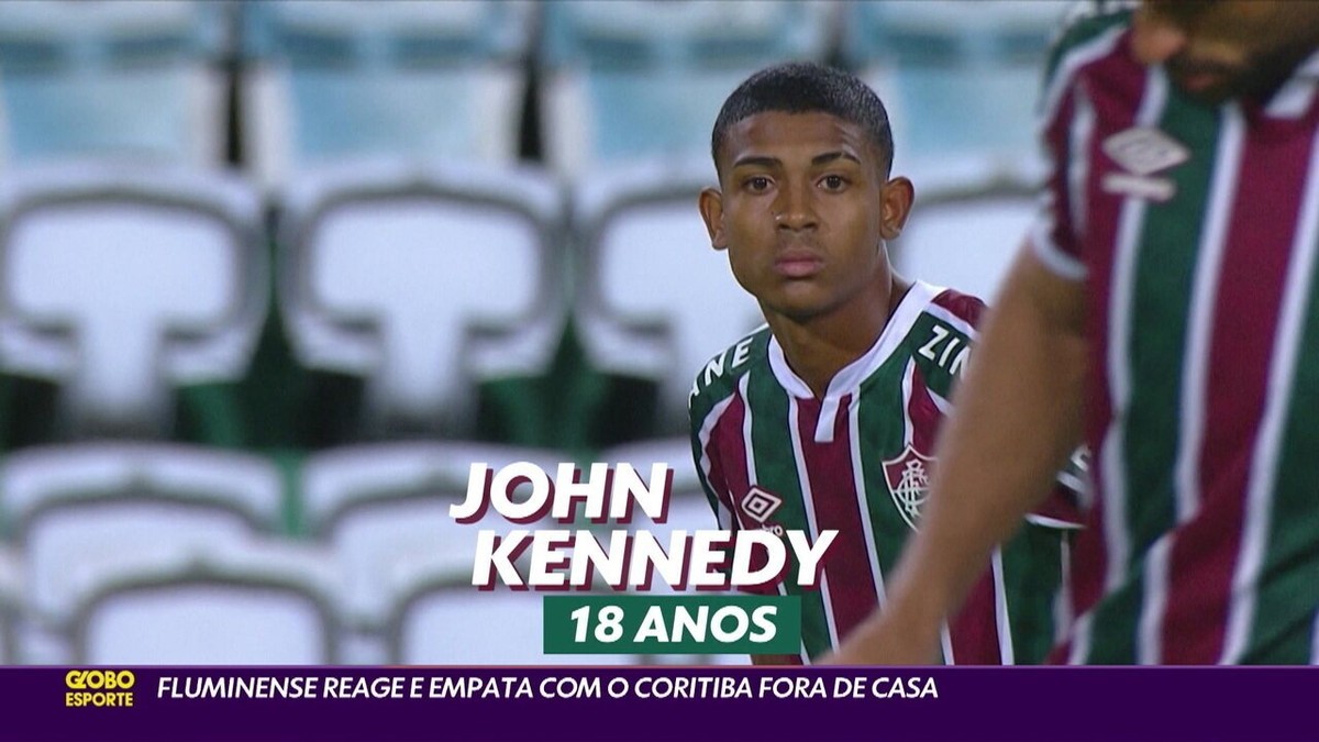 John Kennedy volta ao palco da estreia no profissional em busca de mais minutagem no Fluminense ...