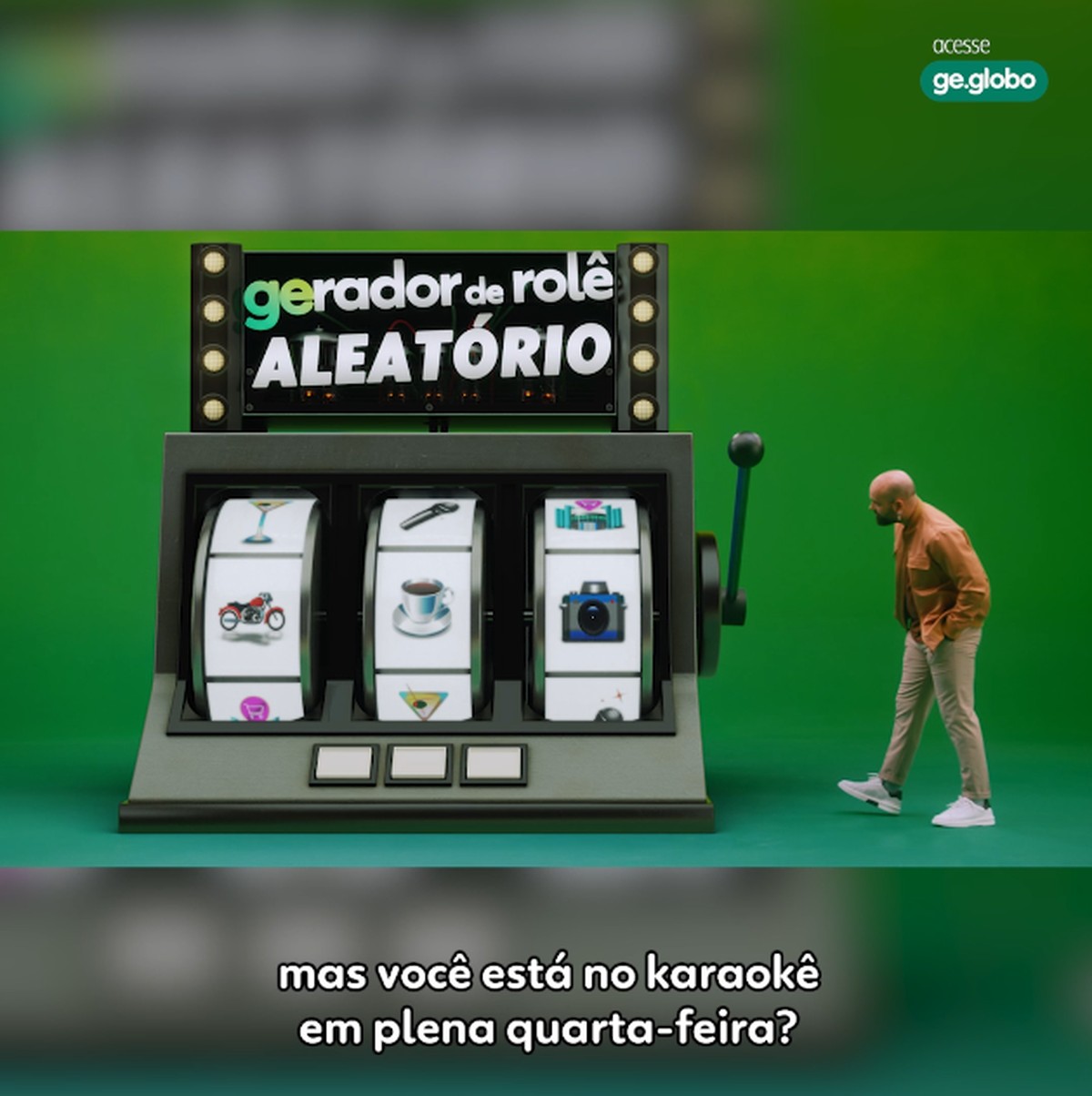 Com Lucas Gutierrez como novo protagonista, campanha do Tempo Real do ...