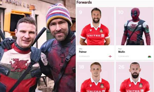 Atacante do Wrexham participa de Deadpool & Wolverine e tem nova foto ...