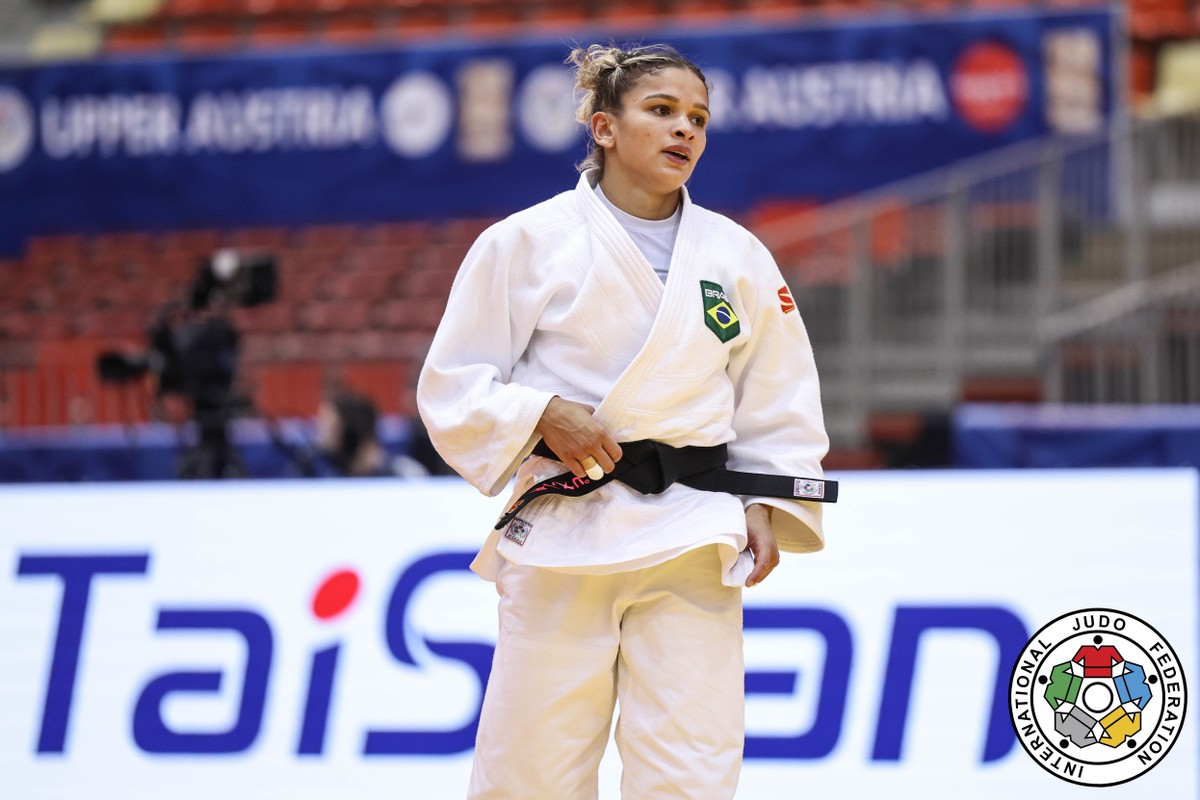 Larissa Pimenta conquista o ouro no Grand Prix da Áustria de judô ...