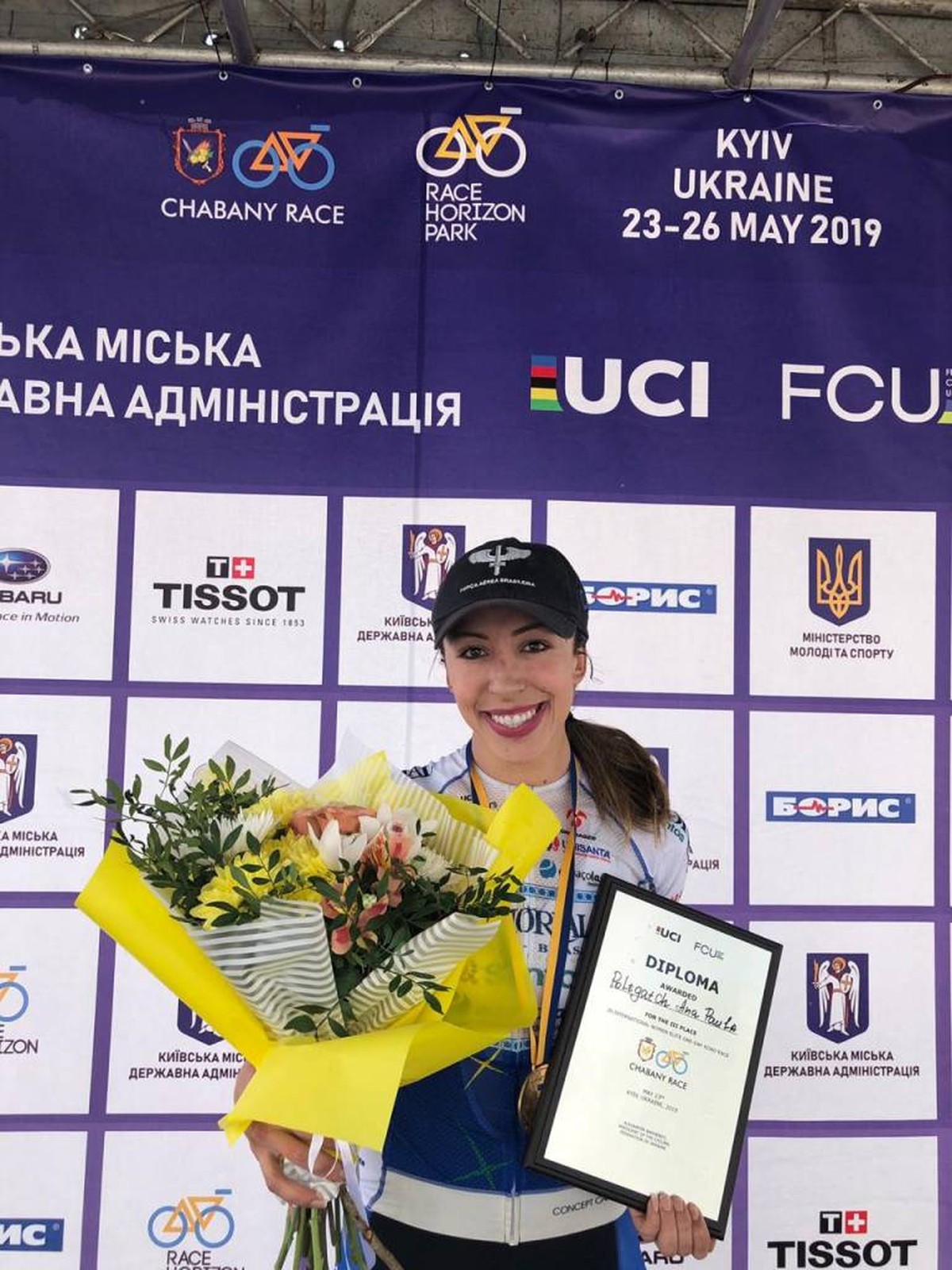 Ana Polegatch conquista o bronze em torneio de ciclismo na Ucrânia ...