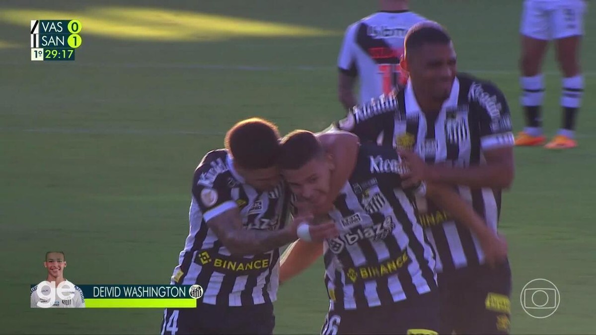Com multa de R$ 160 milhões, Deivid Washington, do Santos, entra na ...