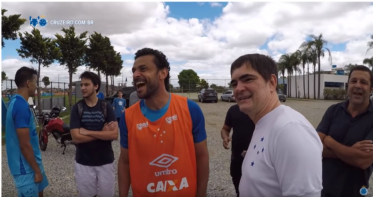 "Canja" de Samuel Rosa, do Skank, e papo com atacante Fred marcam ...