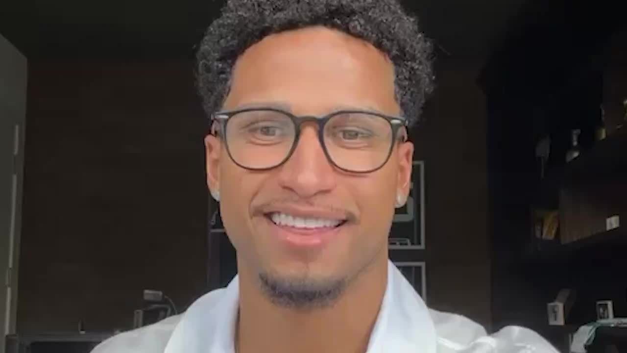 Richard Ríos comemora sequência no Palmeiras e segura empolgação: 
