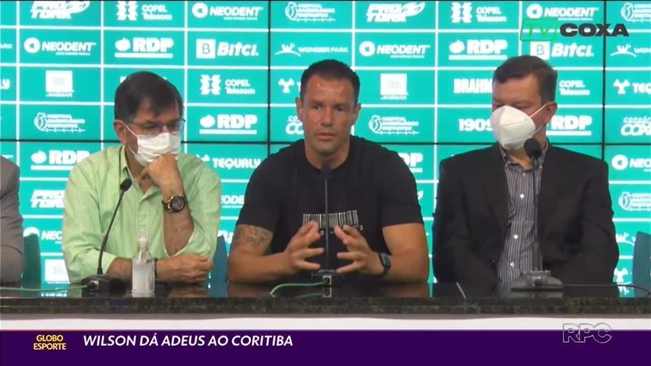 Wilson cita problemas familiares para encerrar ciclo no Coritiba: "Não ...