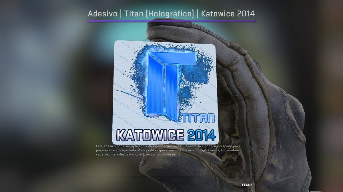 CS:GO: lote de adesivos Titan é vendido por R$ 2,5 milhões | cs:go | ge