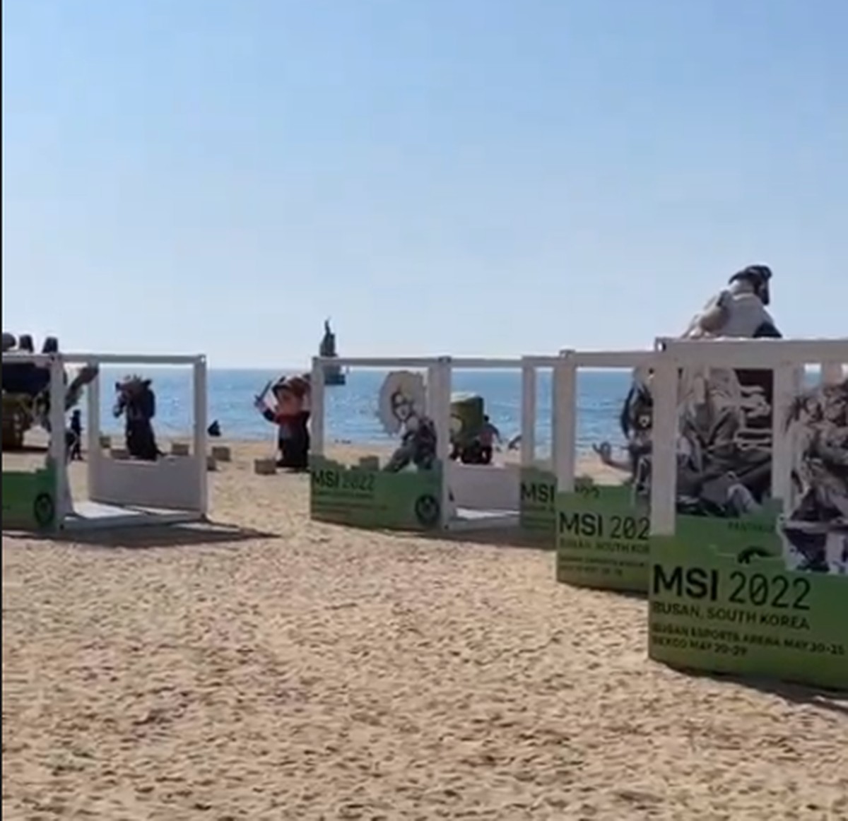 MSI 2022: praia de Busan tem decoração sobre evento; vídeo | lol | ge