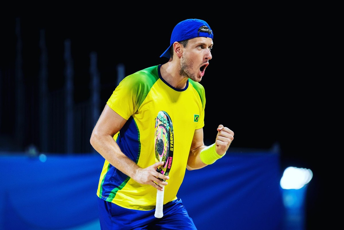 Número 1 do Brasil no beach tennis, André Baran assina contrato com ...