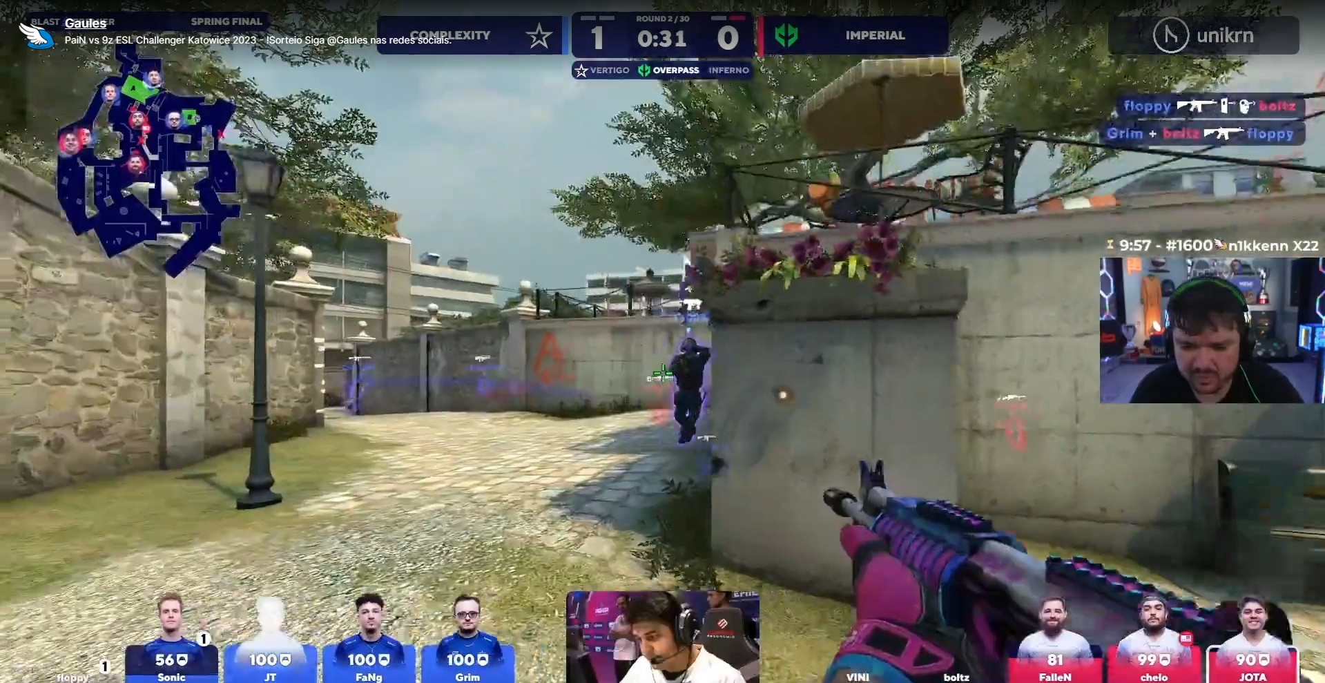 CS:GO: como FalleN se destaca em "desligar monitor" adversário