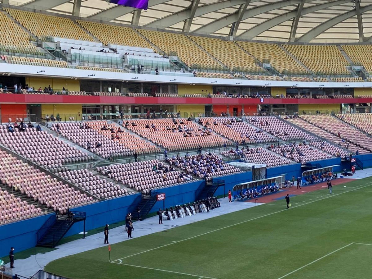 Federação Amazonense de Futebol faz teste de público na Arena da ...