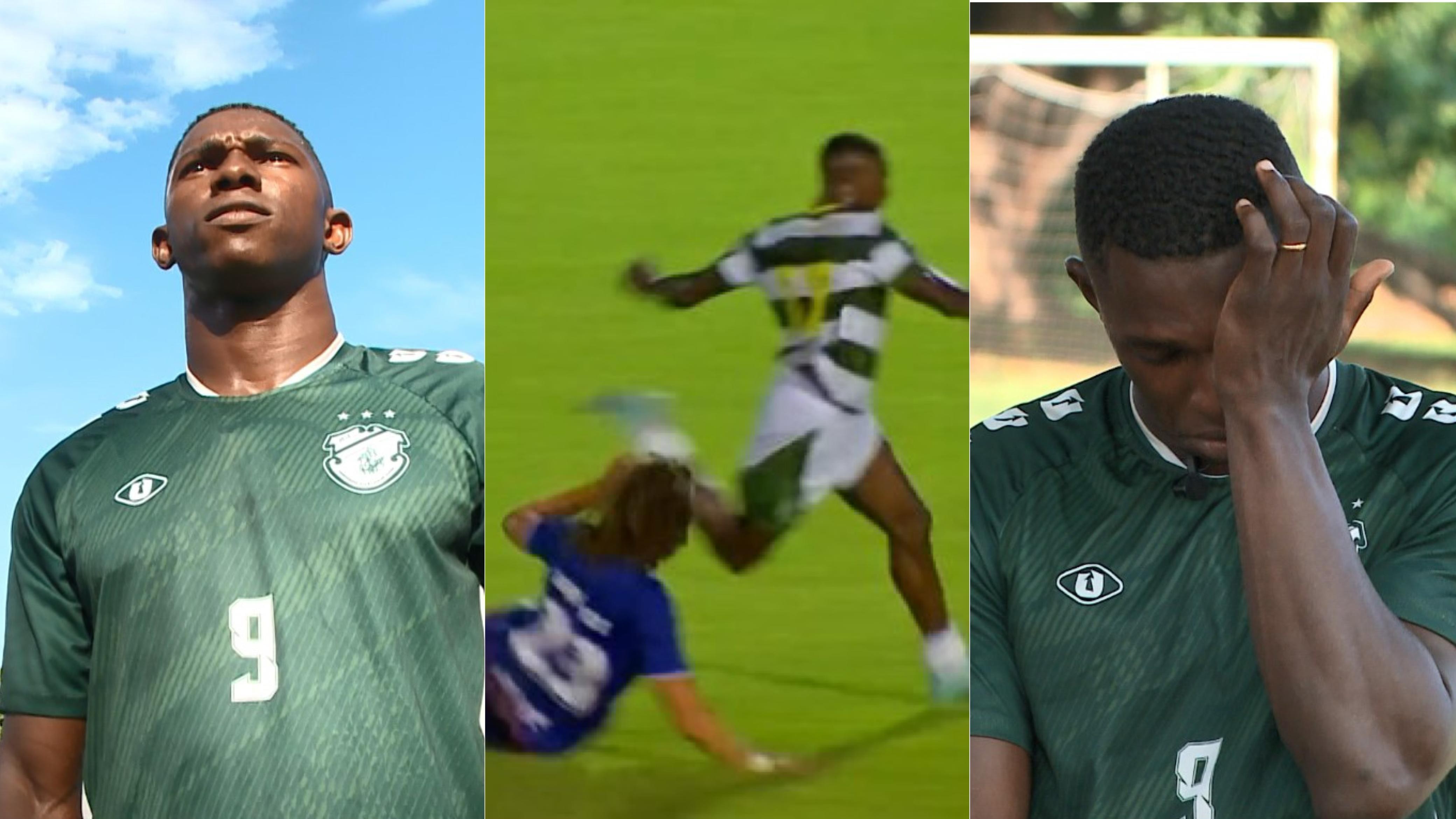 Famoso por drible em David Luiz, Robozão conta drama na carreira | Ge