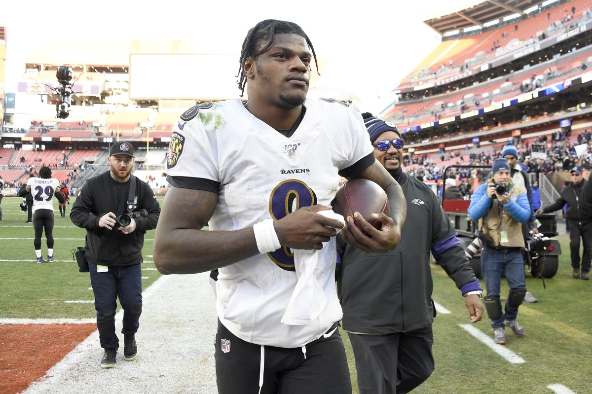 Lamar Jackson é Eleito Para A Seleção Da Temporada Da Nfl O Principal