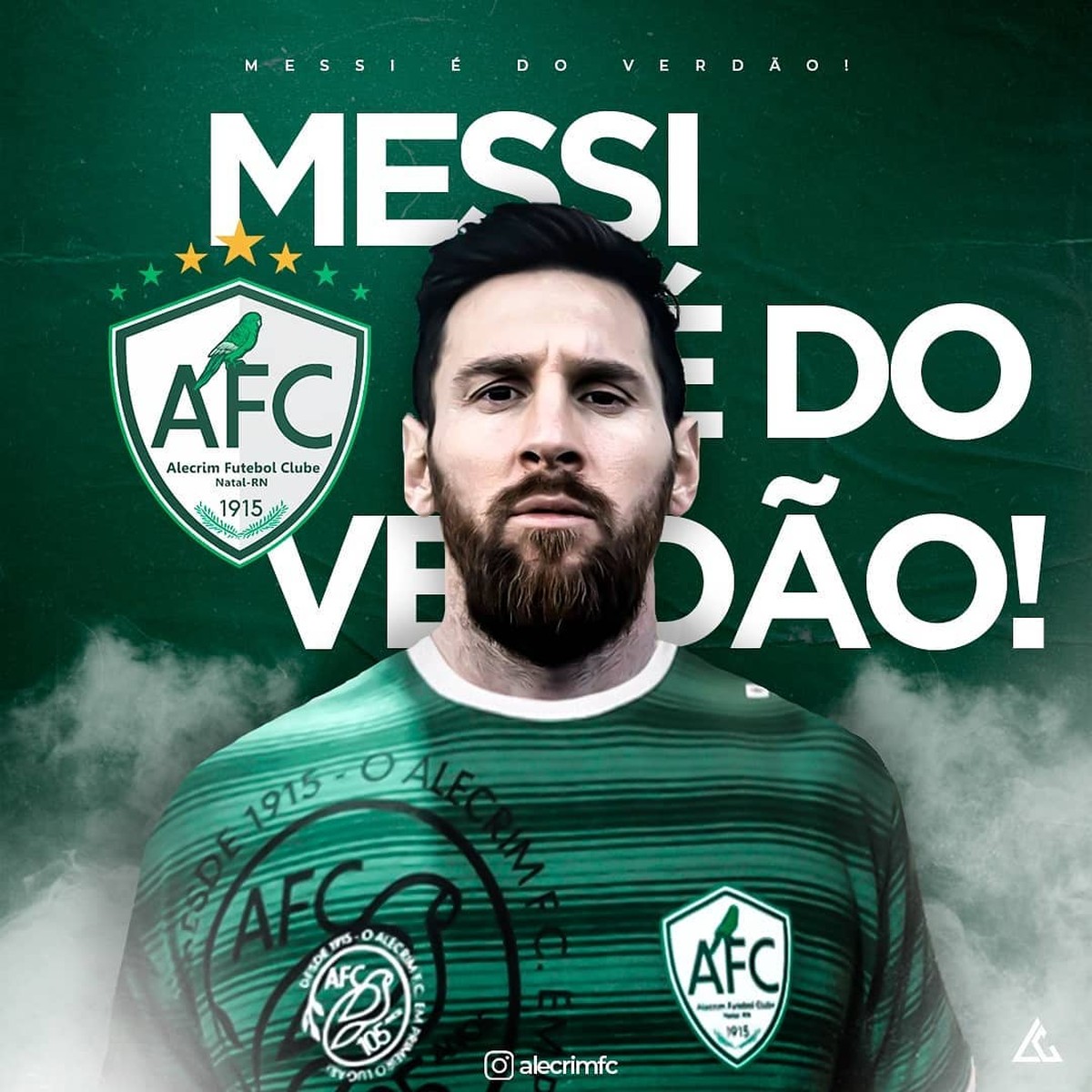 Clube do RN anuncia "contratação" de Messi e torcedor oferece "cuscuz ...