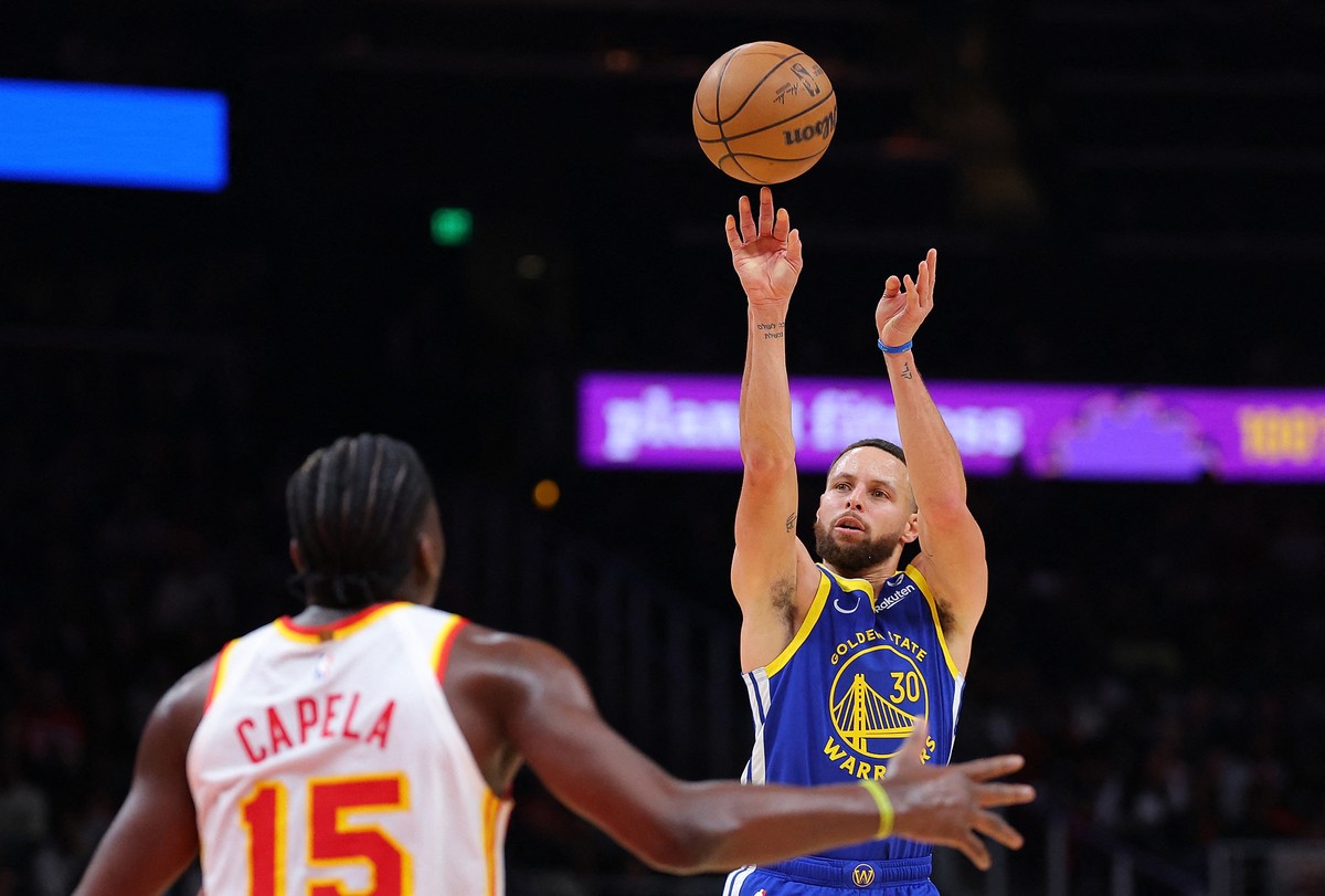 NBA: Curry anota 60 pontos, mas Warriors perdem para os Hawks | nba | ge