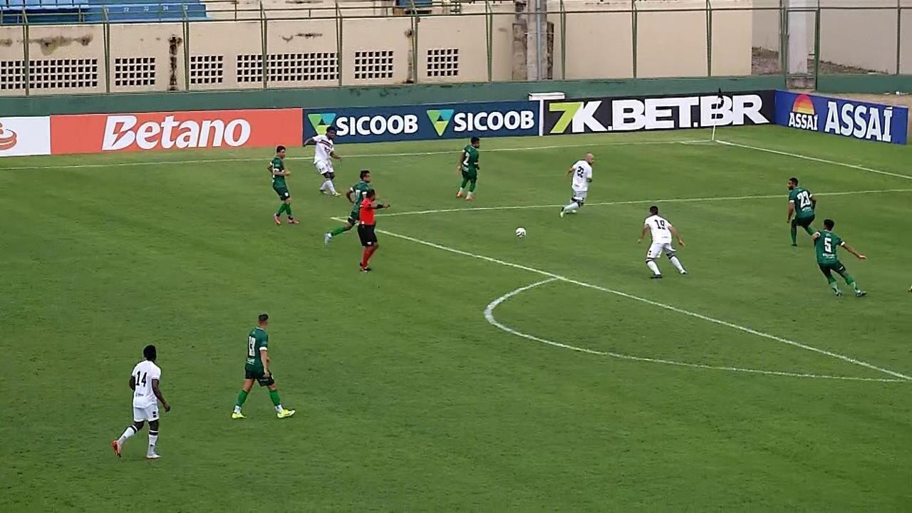Emprestado pelo Fortaleza, Daniel Troiano é destaque no Floresta | Ge