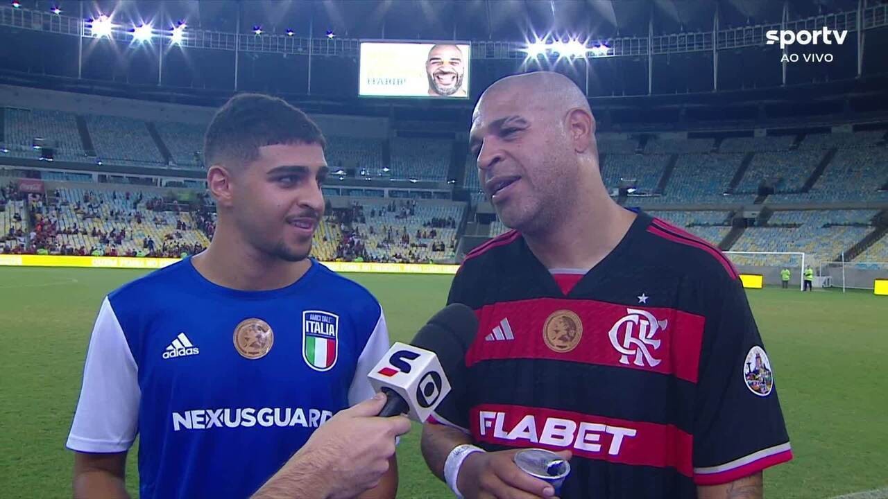 Filho de Adriano Imperador assina contrato com clube de Portugal | Ge