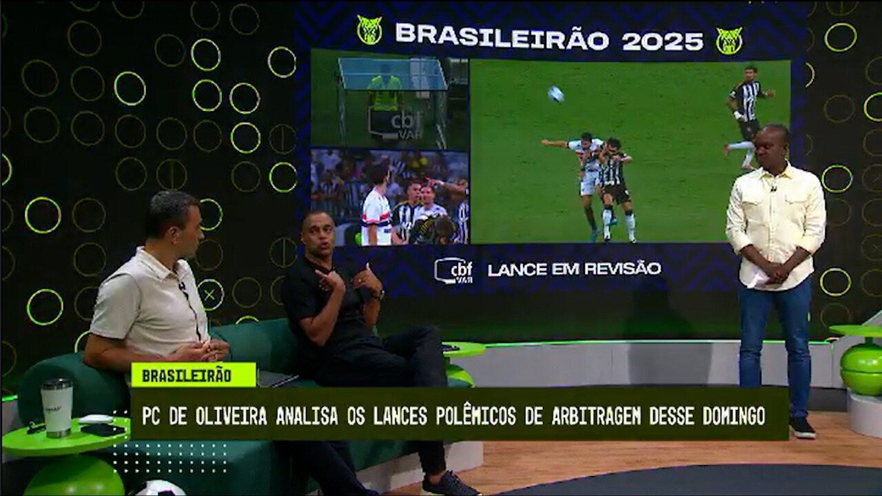 Arbitragem acertou ou errou? PC Oliveira analisa polêmicas da rodada do ...