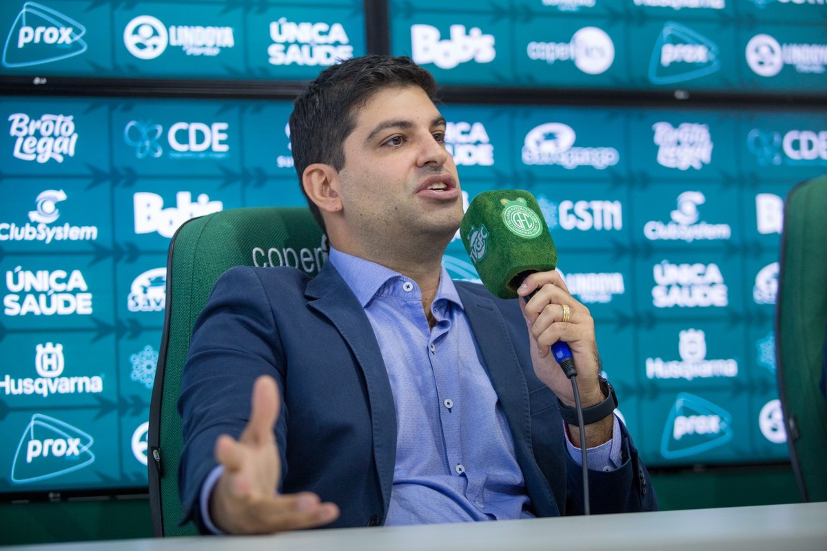 Lucas Drubscky é apresentado no Guarani e define perfil do próximo técnico: "É um nome vitorioso ...