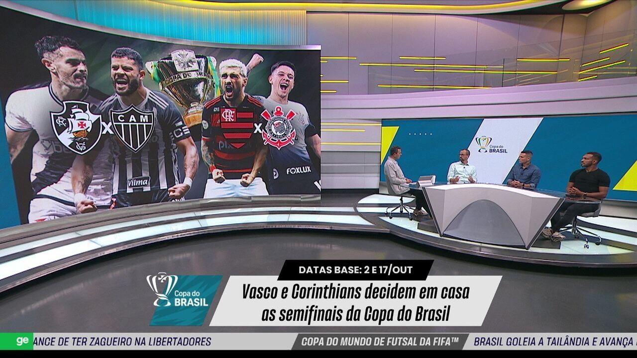 Semifinais da Copa do Brasil: veja datas, horários e onde assistir | Ge