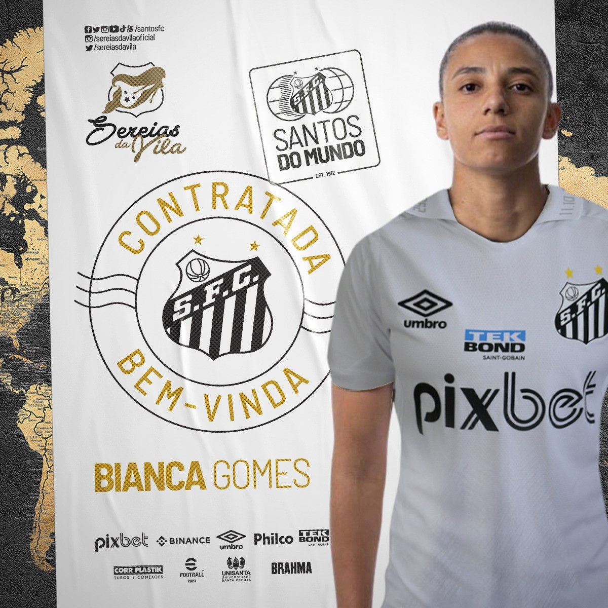 Santos anuncia Bianca Gomes e Giovana como reforços | santos | ge