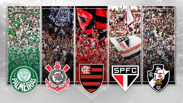 Flamengo lidera pesquisa de maiores torcidas no Brasil, Palmeiras se ...