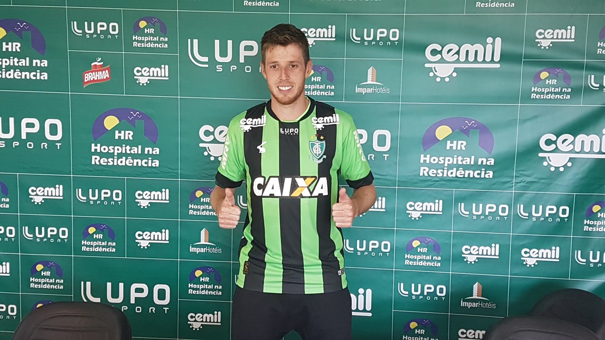 Apresentado no América-MG, Aylon valoriza projeto e revela posição ...