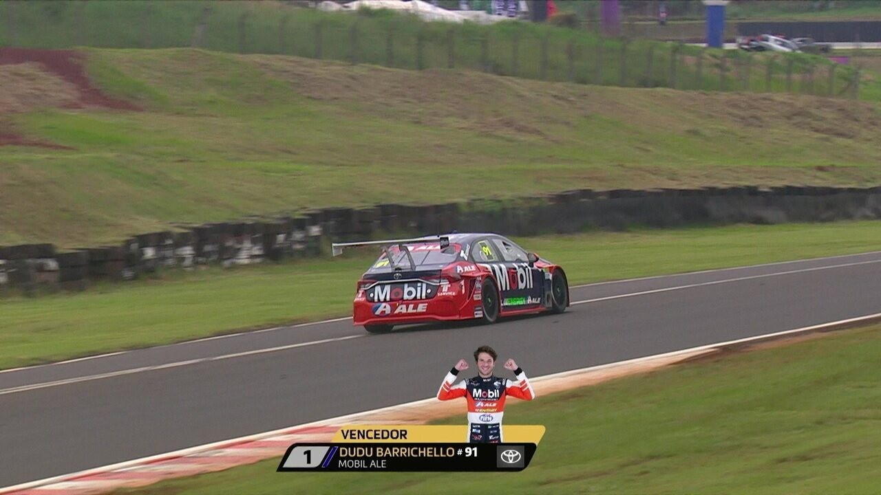 Dudu Barrichello vence a corrida sprint da etapa de Cascavel da Stock ...