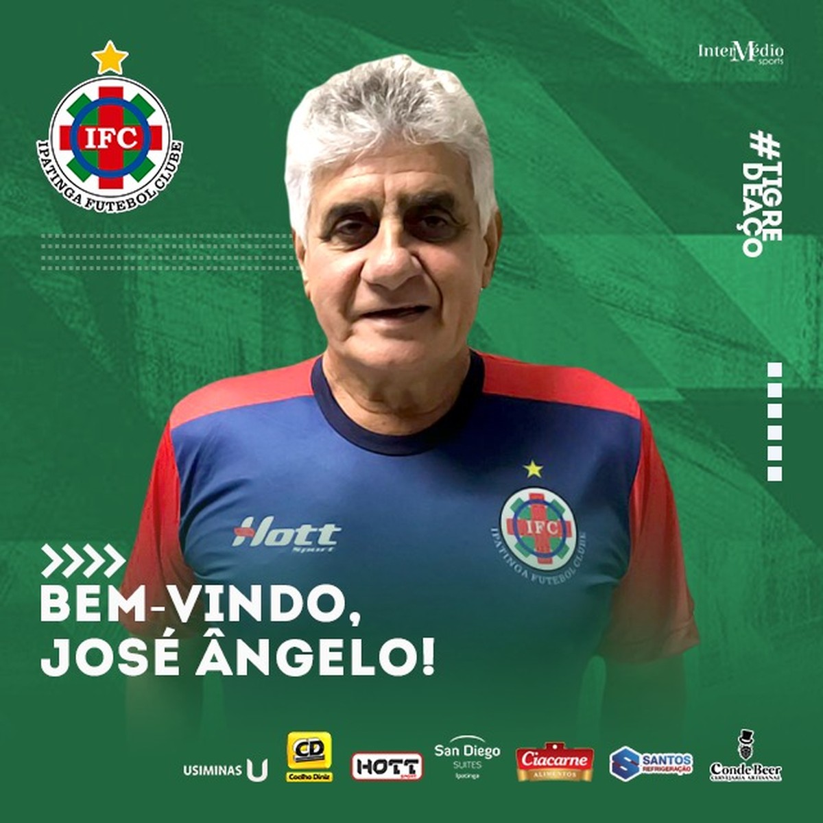 Após dois dias de demitir Gerson Evaristo, Ipatinga anuncia José Ângelo ...