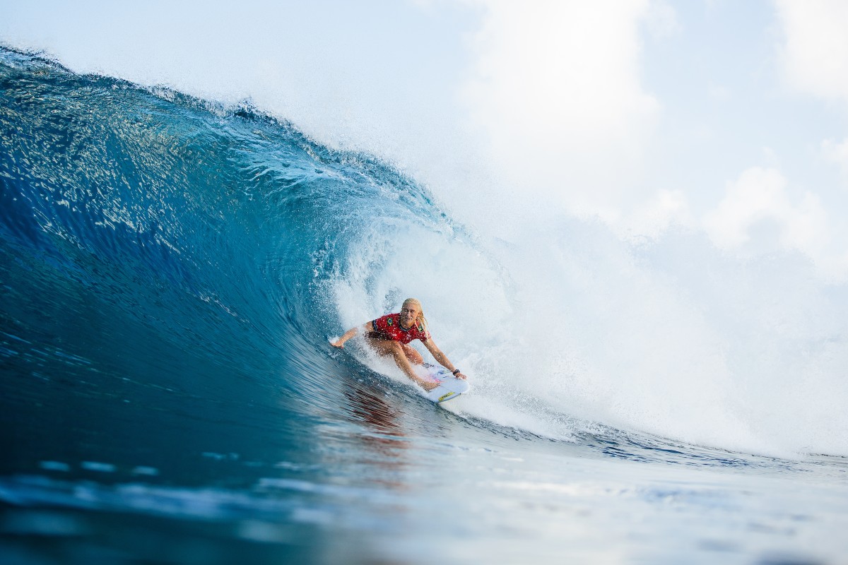WSL: Tati Weston-Webb vai às quartas em Pipeline | surfe | ge