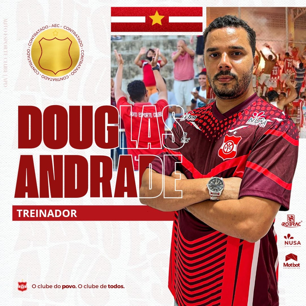 Auto Esporte-PB anuncia Douglas Andrade como novo técnico | auto esporte | ge