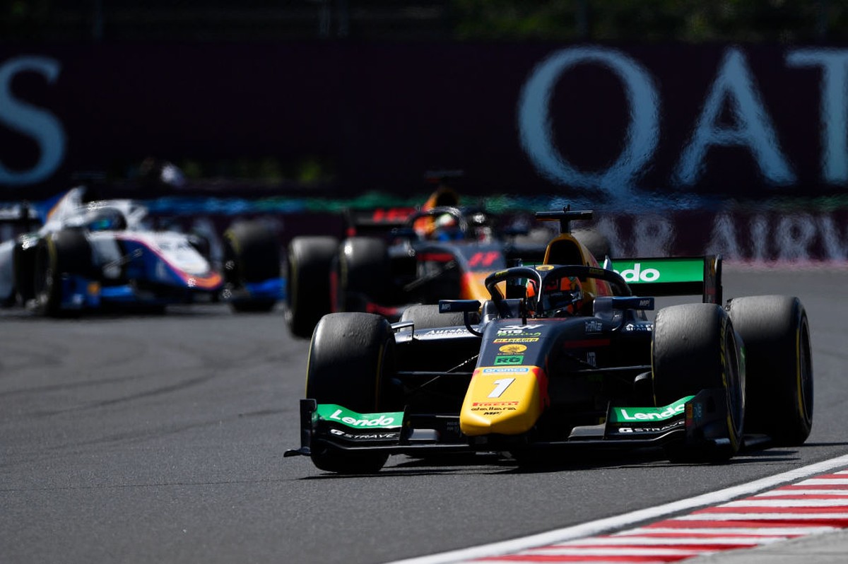 F2: Hauger vence corrida 1 na Hungria e Fittipaldi é 11º | fórmula 2 | ge