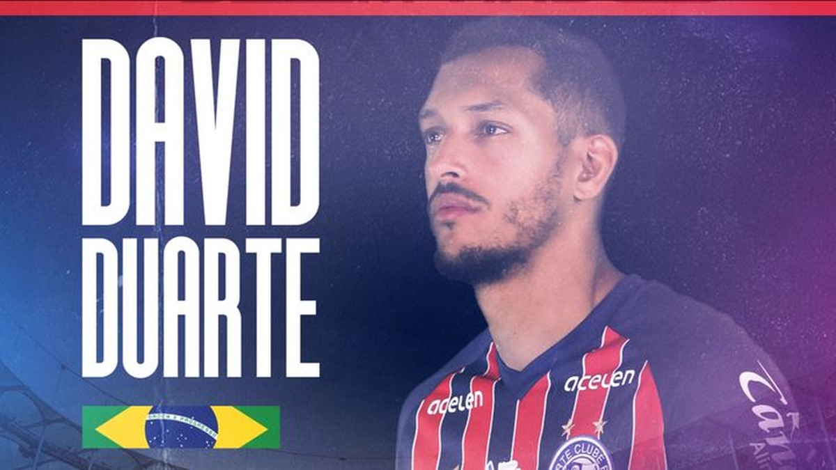 Bahia anuncia acerto com zagueiro David Duarte, emprestado pelo ...