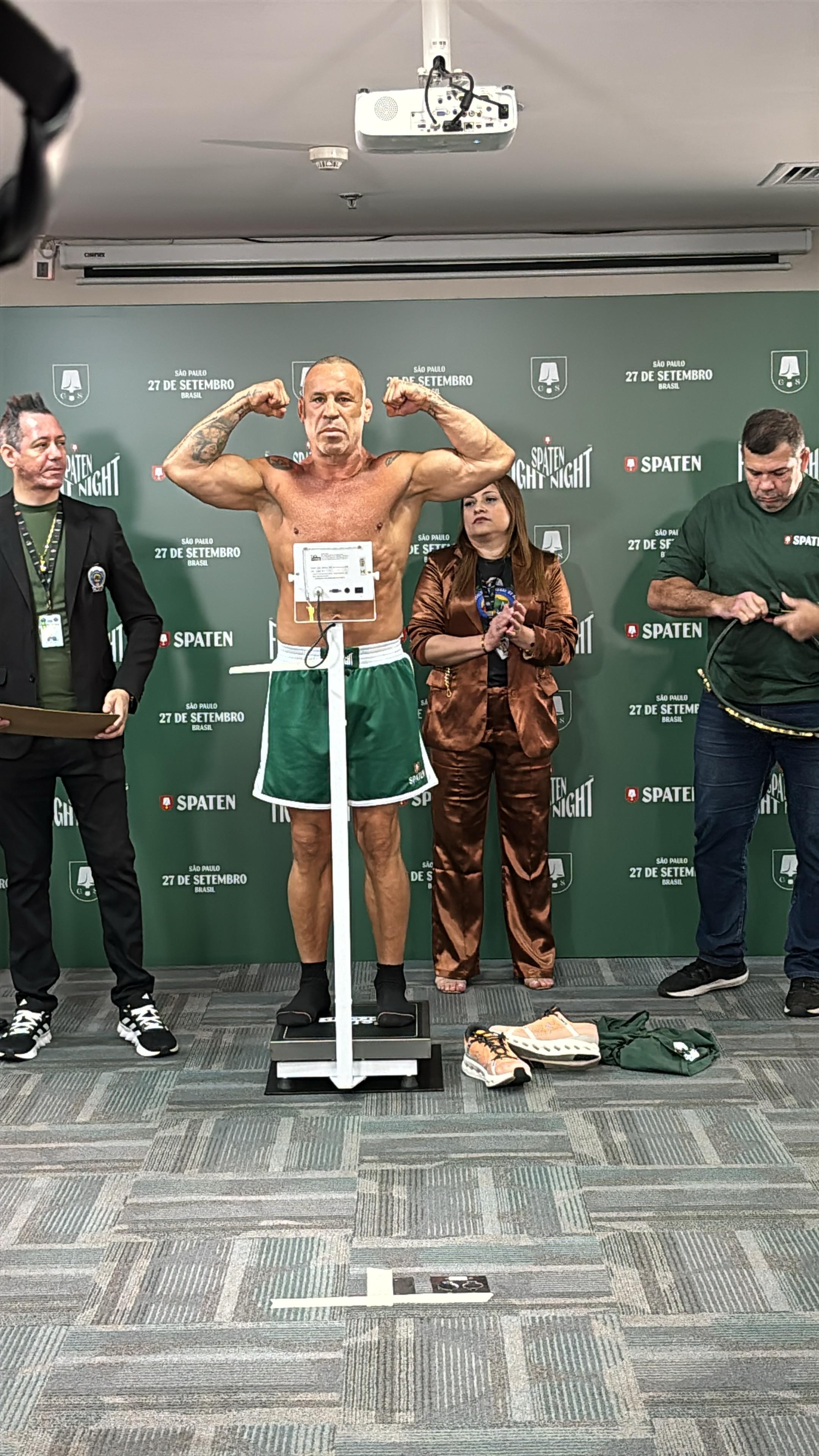 Wanderlei Silva bate peso pedido por Popó na manhã de sábado | Ge