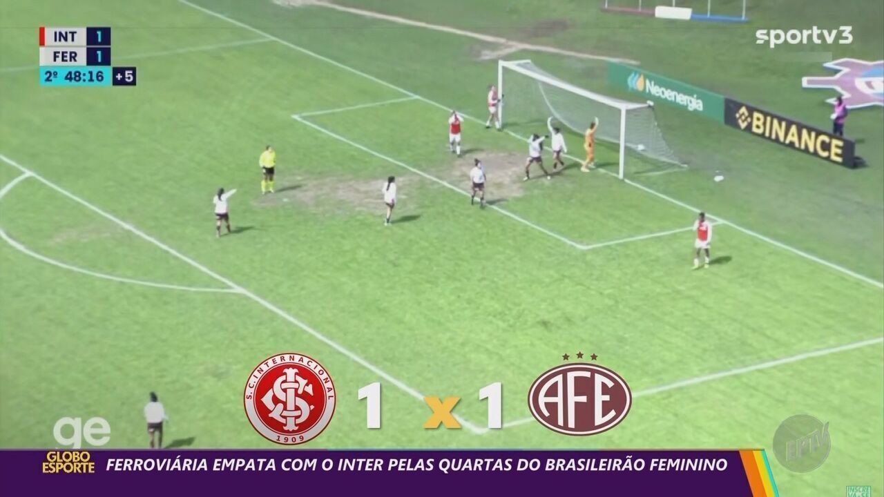 Luana pede Ferroviária mais eficiente contra Inter na Fonte para ...