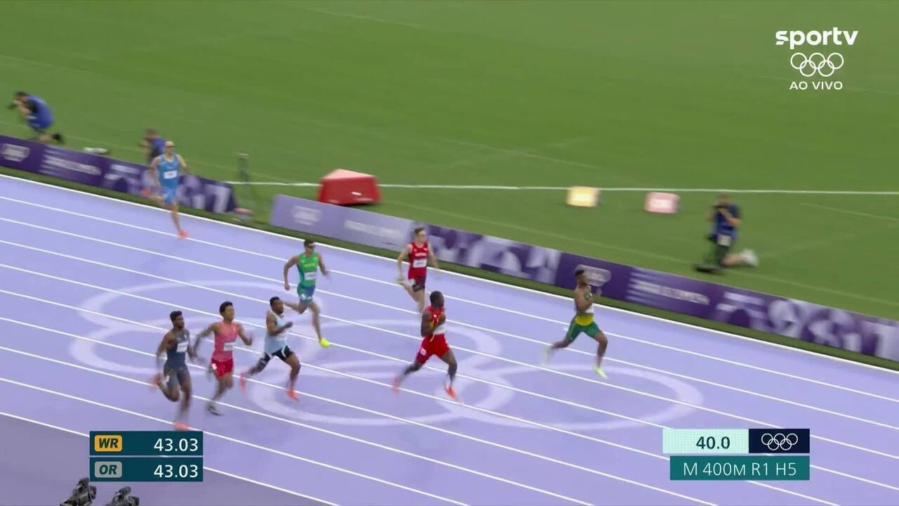 Olimpíadas 2024: Lucas Carvalho cai para repescagem nos 400m | olimpíadas | ge