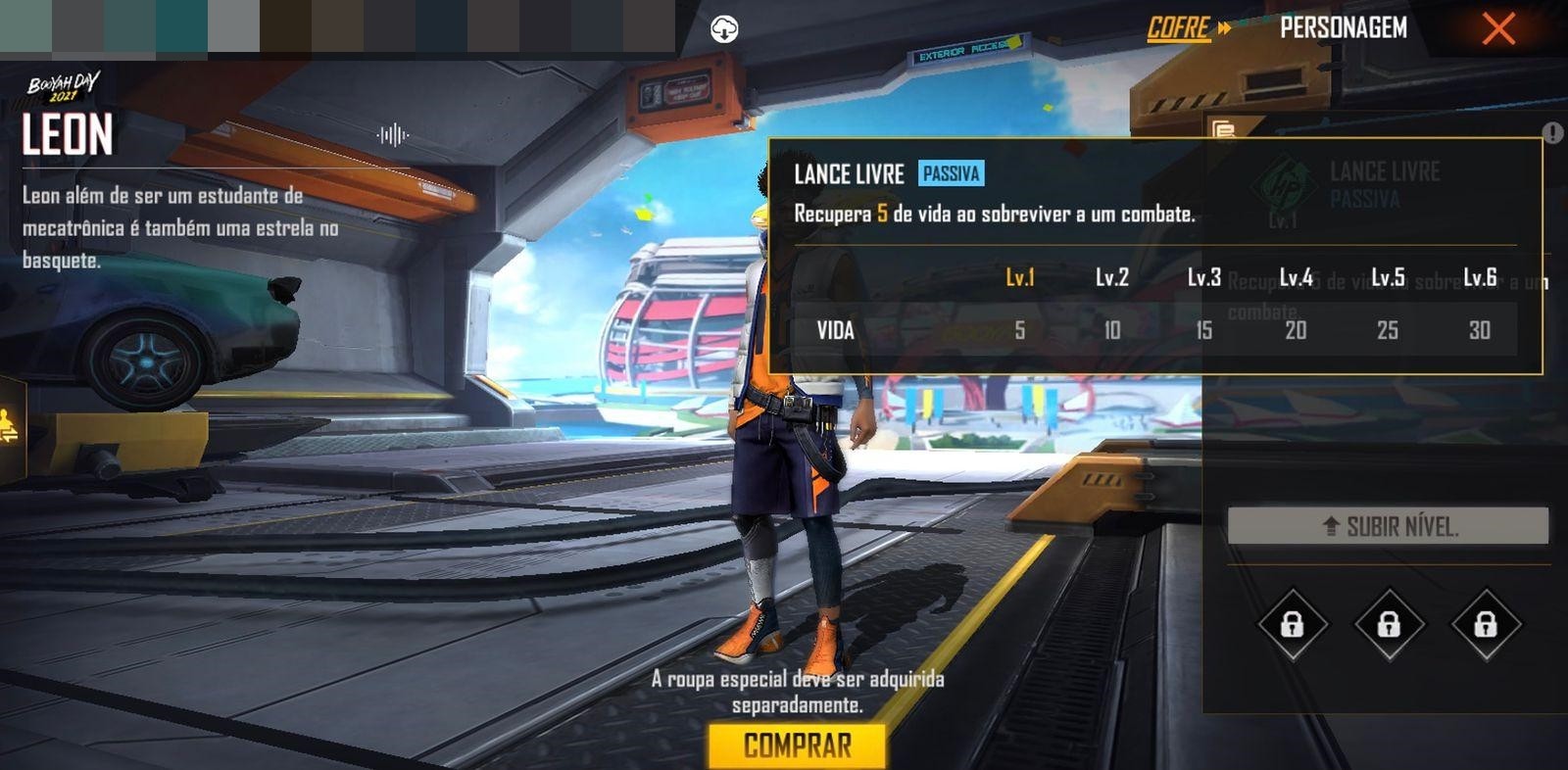 Free Fire: como jogar com Leon; confira dicas para personagem | Ge