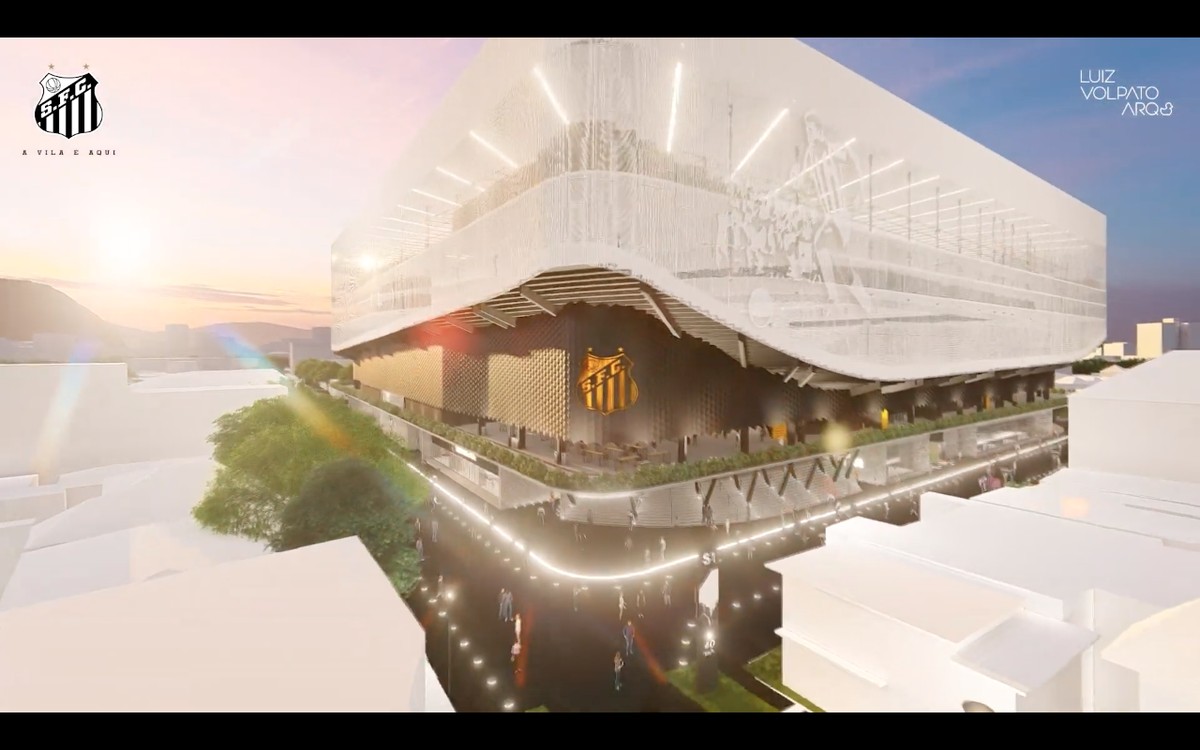 Santos trabalha para viabilizar votação da nova arena no Conselho ainda ...