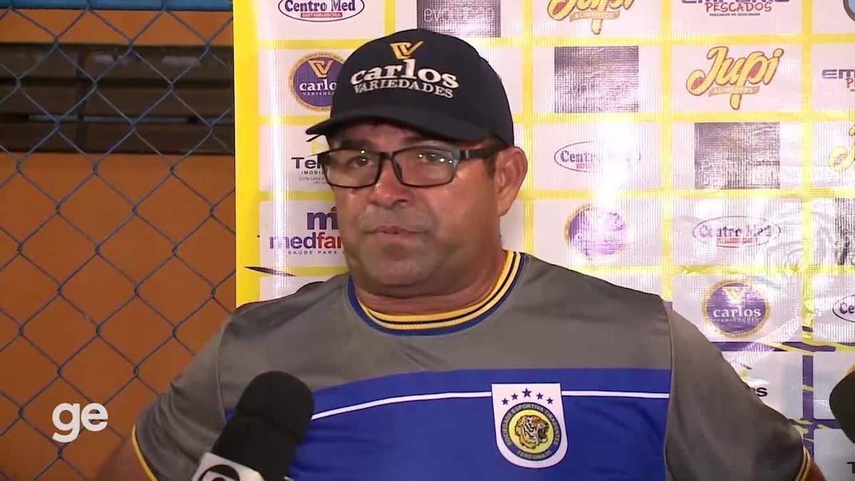 Técnico do Tiradentes-PI não joga toalha por derrota e cobra postura ...