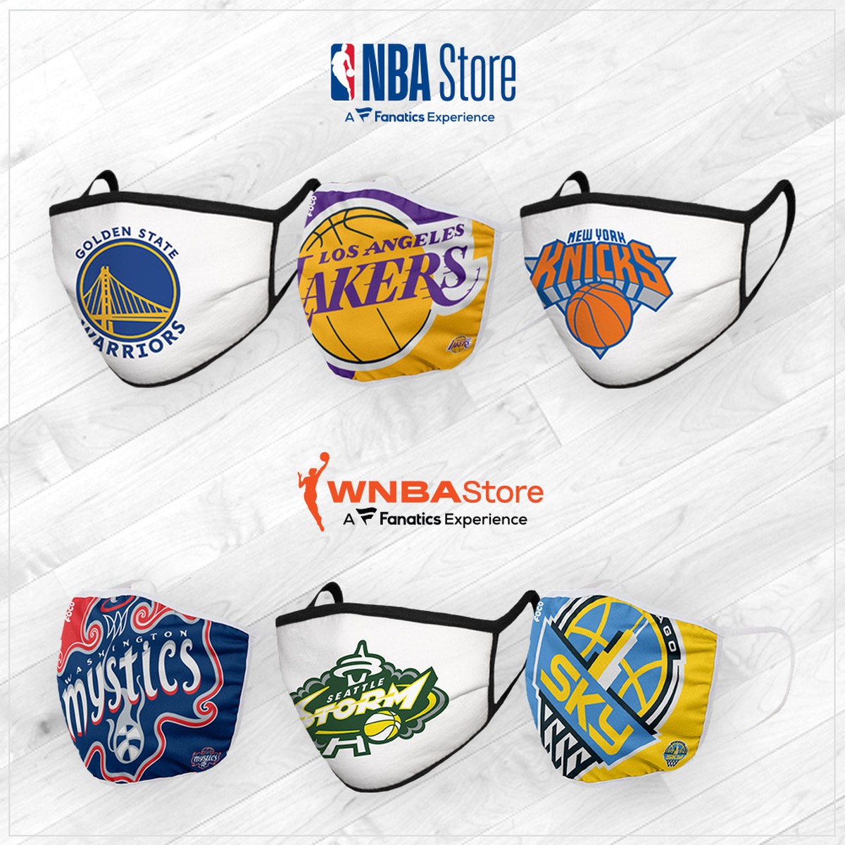 NBA produz máscaras faciais de times; renda será revertida para ...