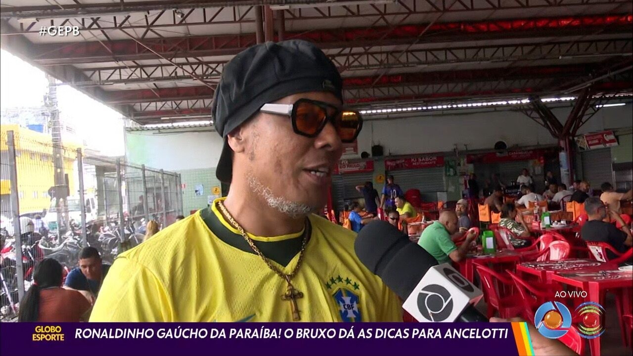 Sósia de Ronaldinho Gaúcho na Paraíba sonha em conhecer o ídolo | Ge