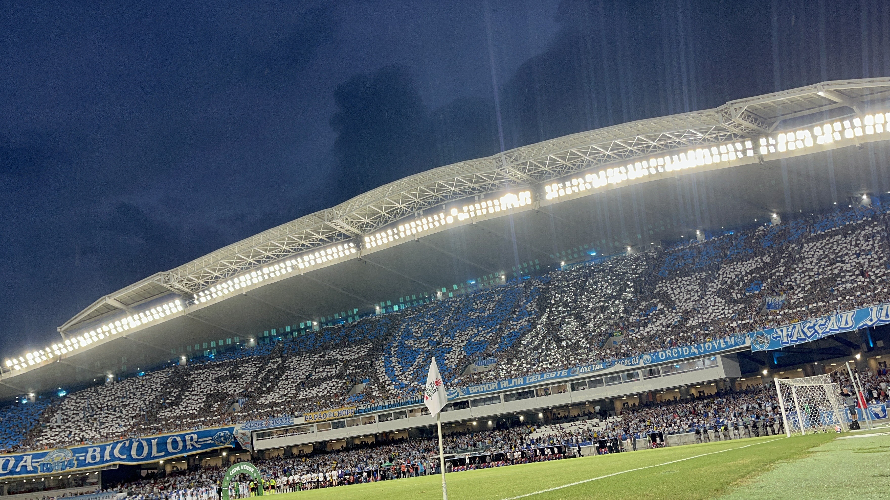 "Hexa"! Torcida do Paysandu exibe mosaico na final da Copa Verde 2026 | Ge
