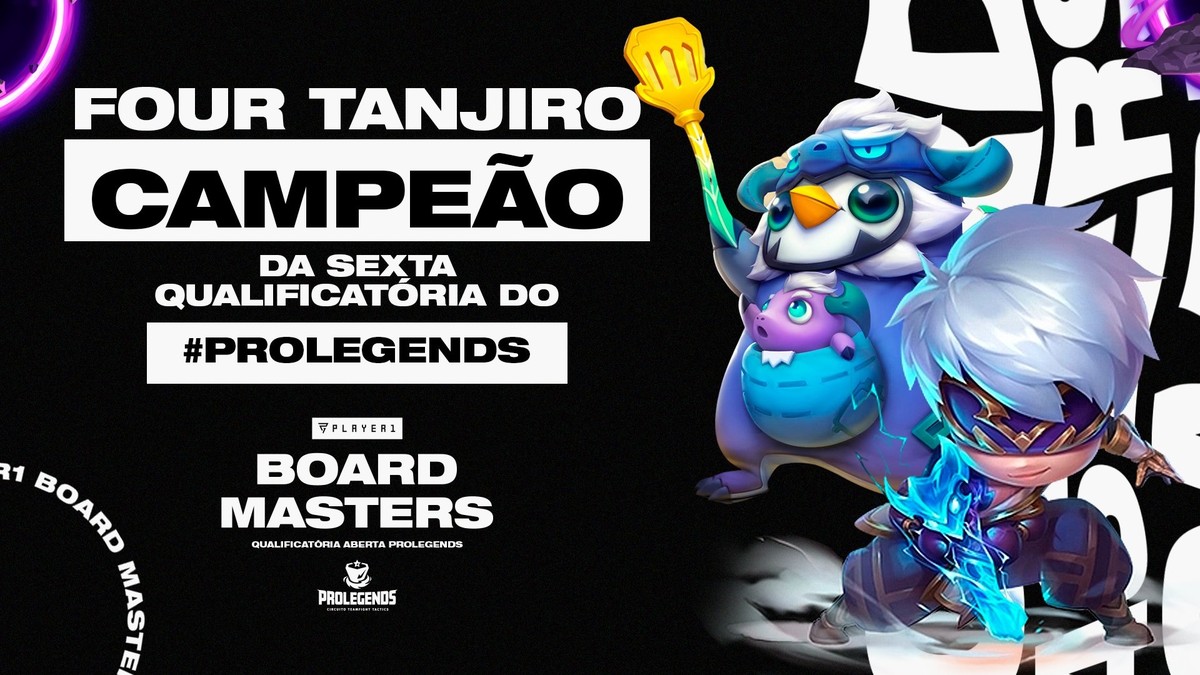 TFT: FOUR Tanjiro é campeão do último Board Masters de 2022 | lol | ge