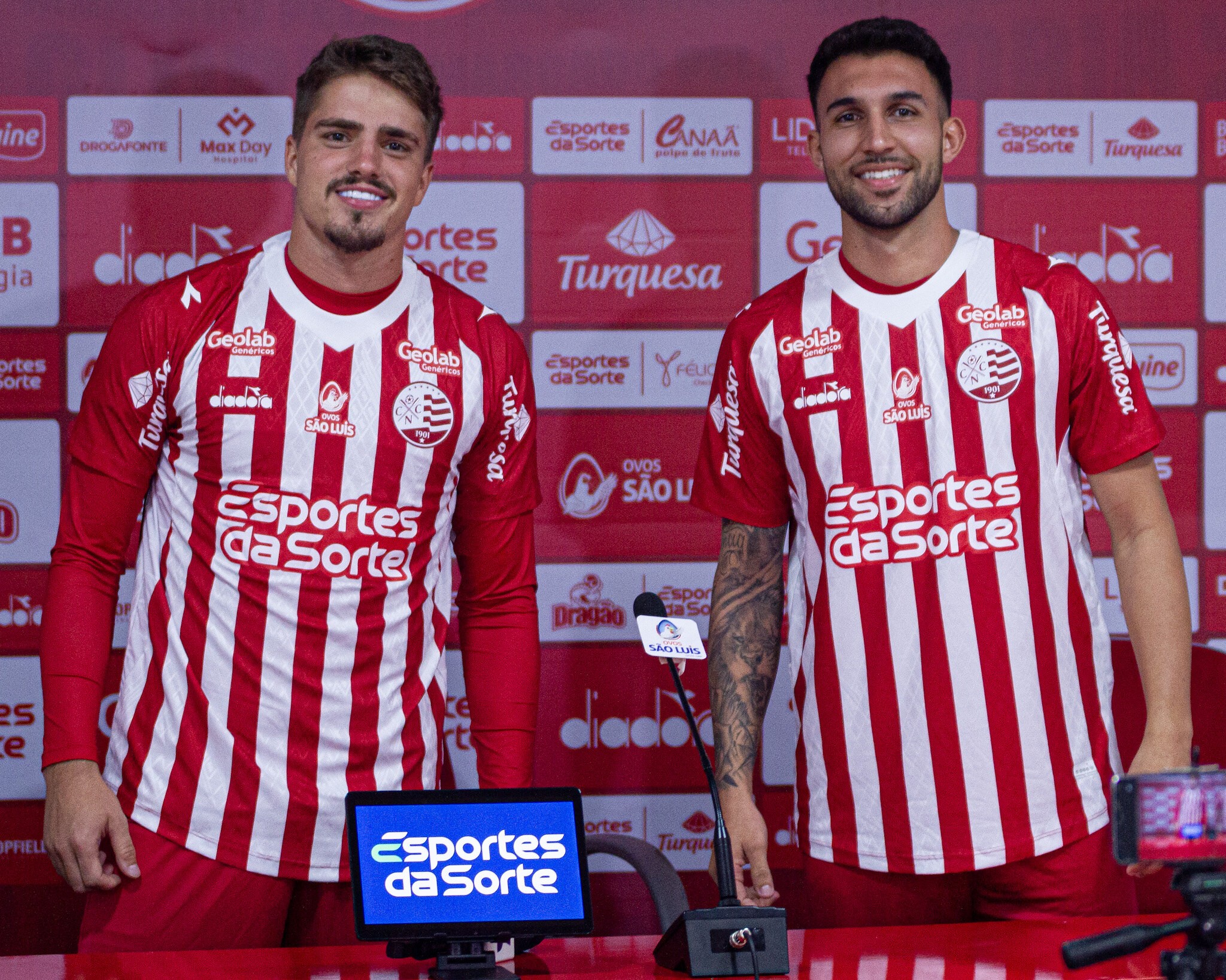 Emprestados pelo Santa, Matheus Melo e Lordelo falam sobre rivalidade ...