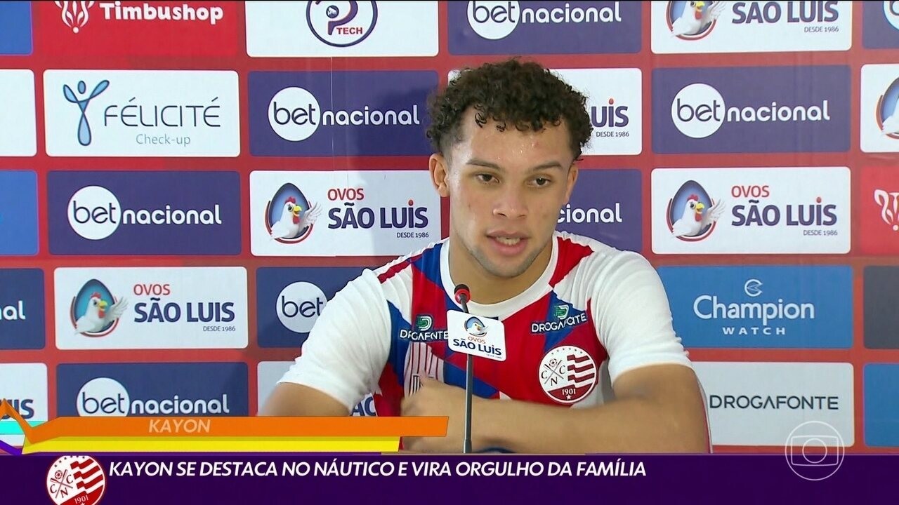Aos 18 anos, Kayon se firma como titular no Náutico, mas reconhece ...