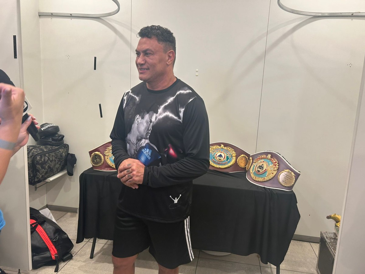 Popó x El Chino: treino aberto do Fight Music Show 5 | ge