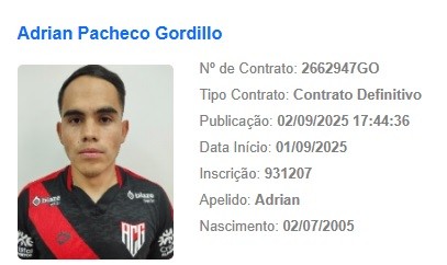Atlético-GO contrata o meia-atacante boliviano Adrian Pacheco | Ge