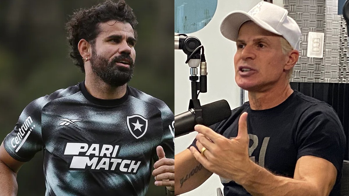 Ídolo, Túlio instrui Diego Costa em desafio no Botafogo: “Basta fazer 50% do que Tiquinho está ...