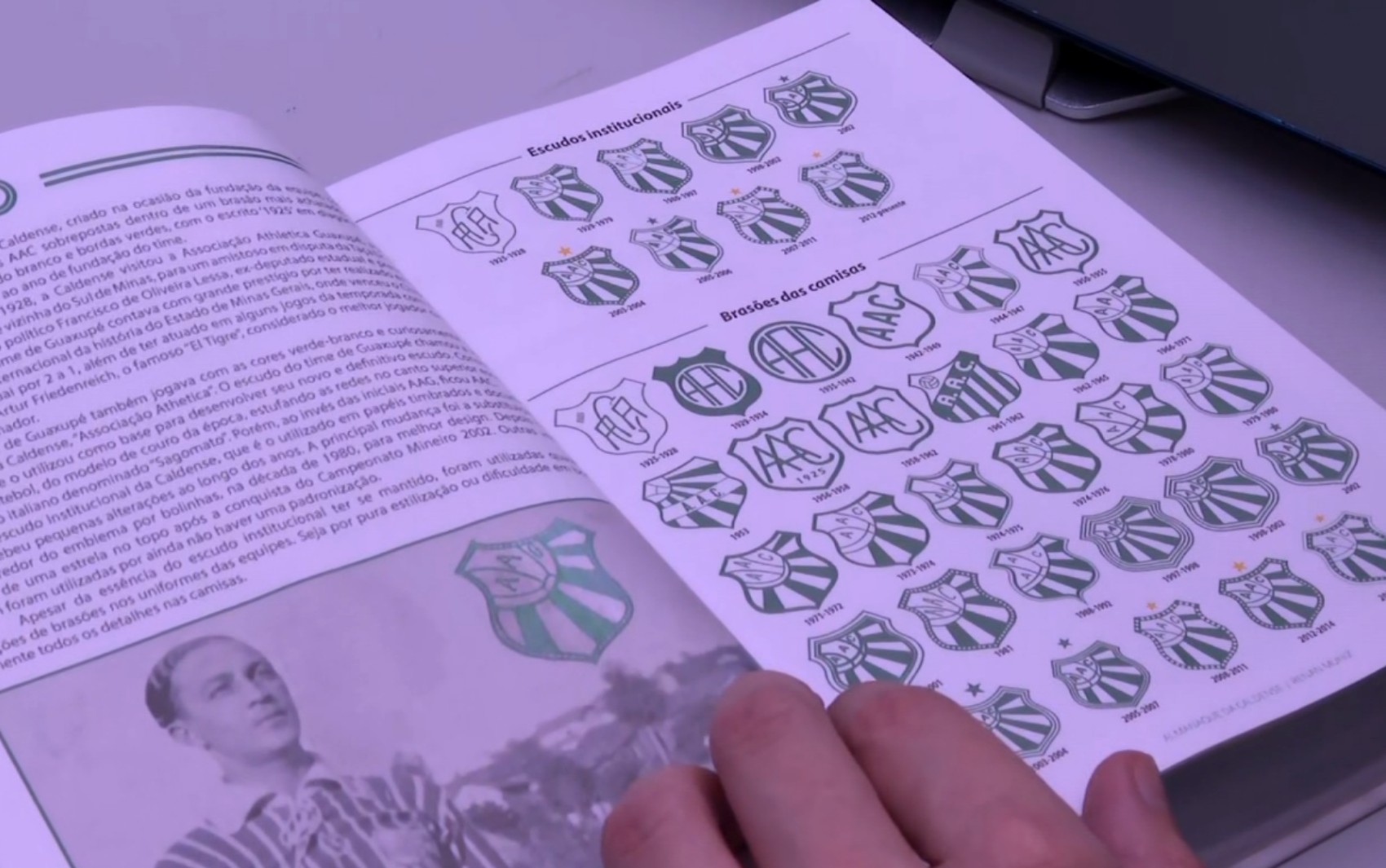 Almanaque da Caldense: 100 anos de história! | Ge