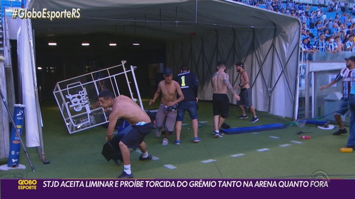 Oito anos após primeira "ameaça", Gre-Nal terá torcida única pela ...